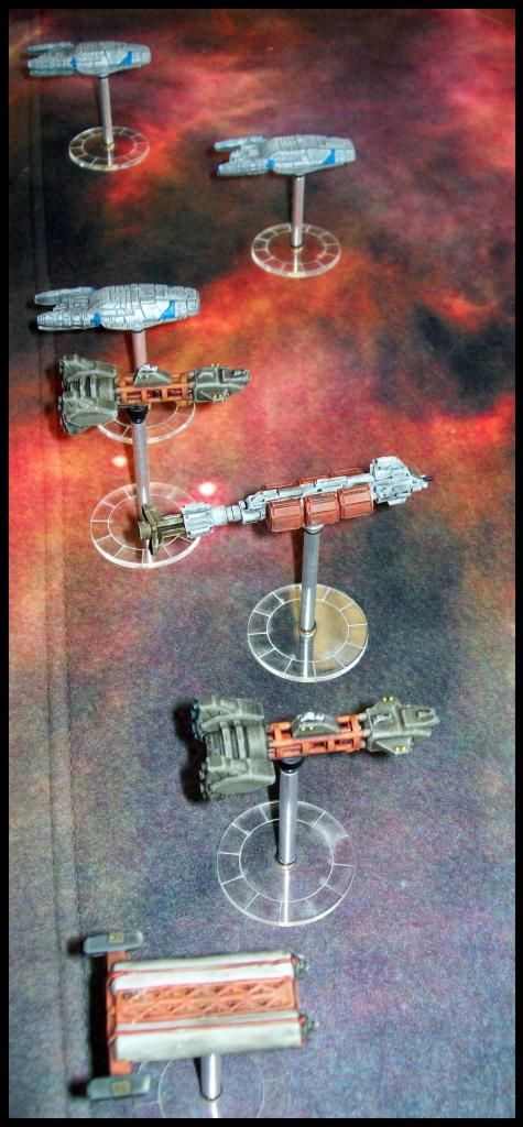 [TMP] "Full Thrust AAR- Coloinal Fleet vs the Federation" Topic